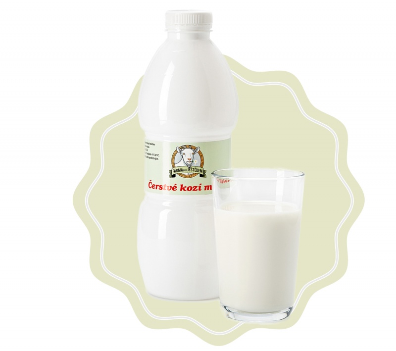 Kozí mléko - Farma pod Ještědem